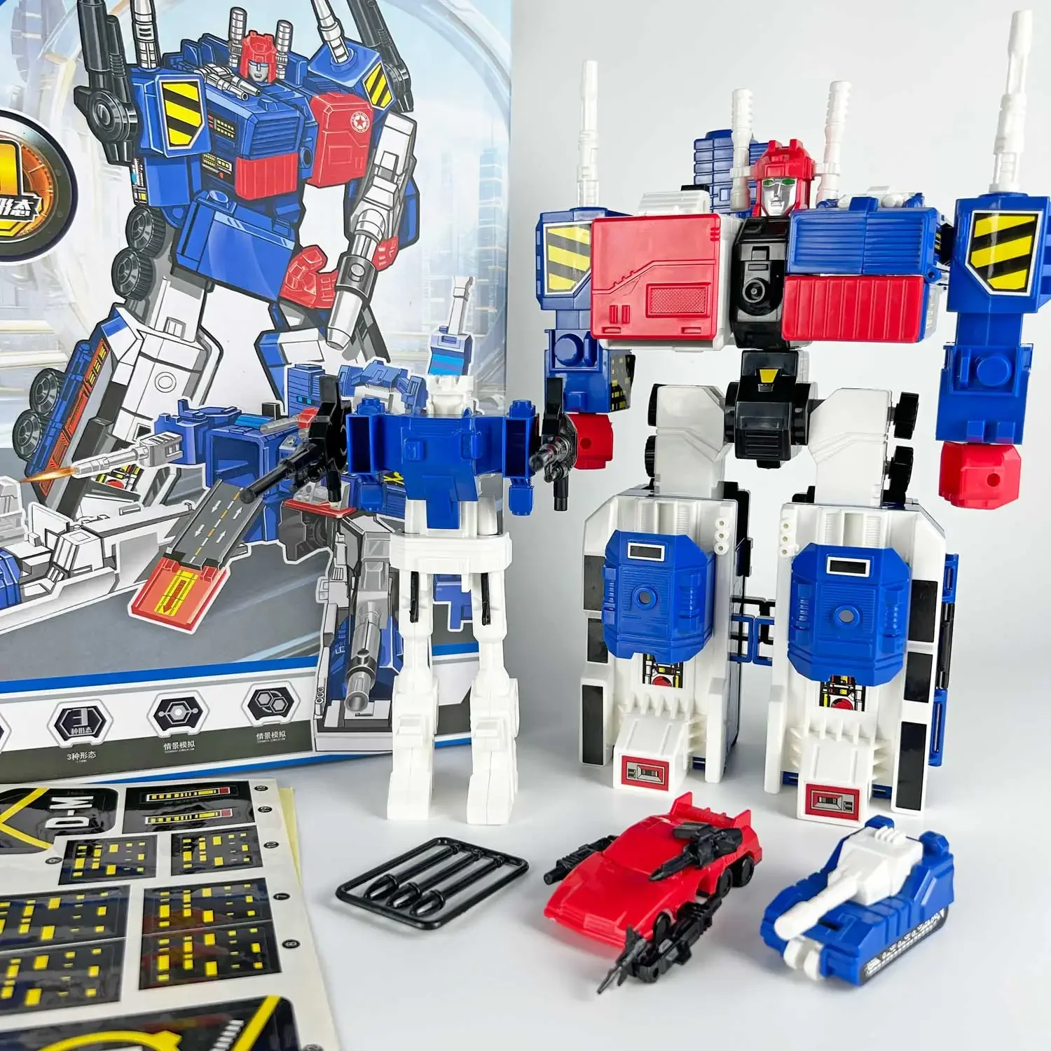 Transformation-Metrotitan-Blue-Metroplex-Ko-G1-Three-Transformations-Action-Figures-Toy-Gift ...