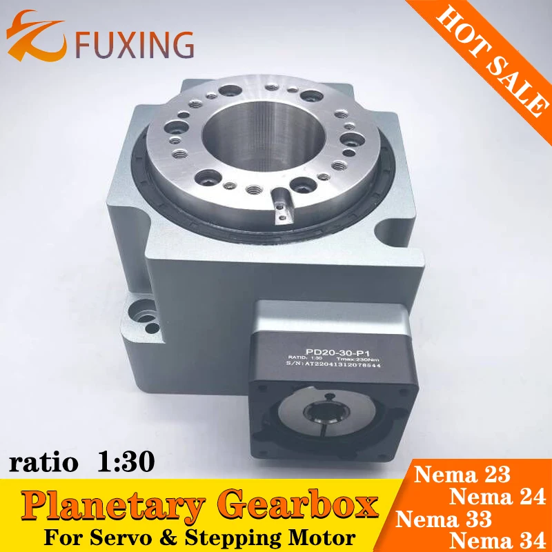 High-Precision-Side-Mounted-Hollow-Rotating-Platform-Planetary-Gearbox ...