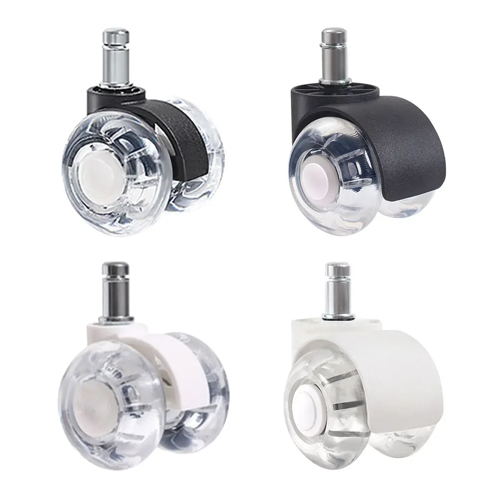 1Pc-Mute-Universal-Wheel-Office-Chair-Rollers-Wheel-Safe-Rubber-Swivel ...
