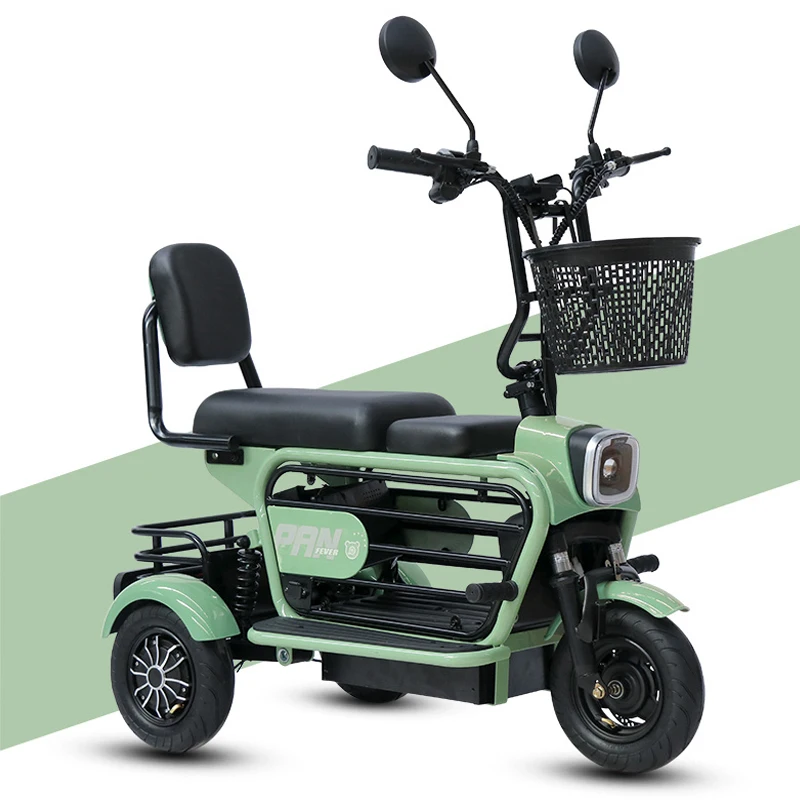 10inch-Foldable-3-Wheels-Electric-Bike-350w-Mini-Parent-child-Household ...