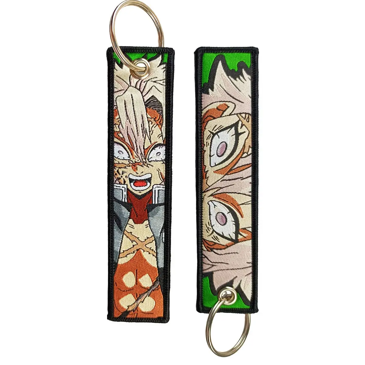 Japanese-Embroidery-Anime-Jet-Key-Tag-Key-Chain-Cartoon-Keychains-Cool ...