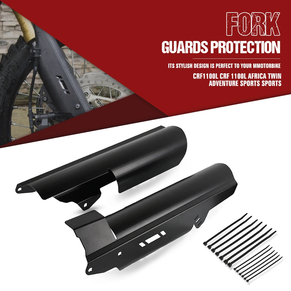 CRF-1000-L-Front-Fork-Guards-protection-Cover-FOR-HONDA-CRF1000L-AFRICA ...