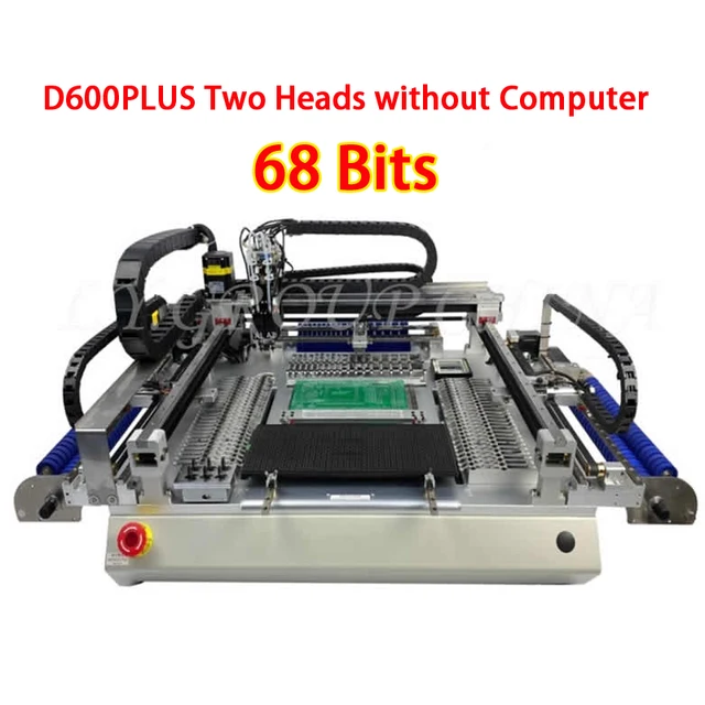 D600Plus Automatic Smt Pick And Place Machine 2 Heads Chips Mounter Pcb Make A Led -Es ...