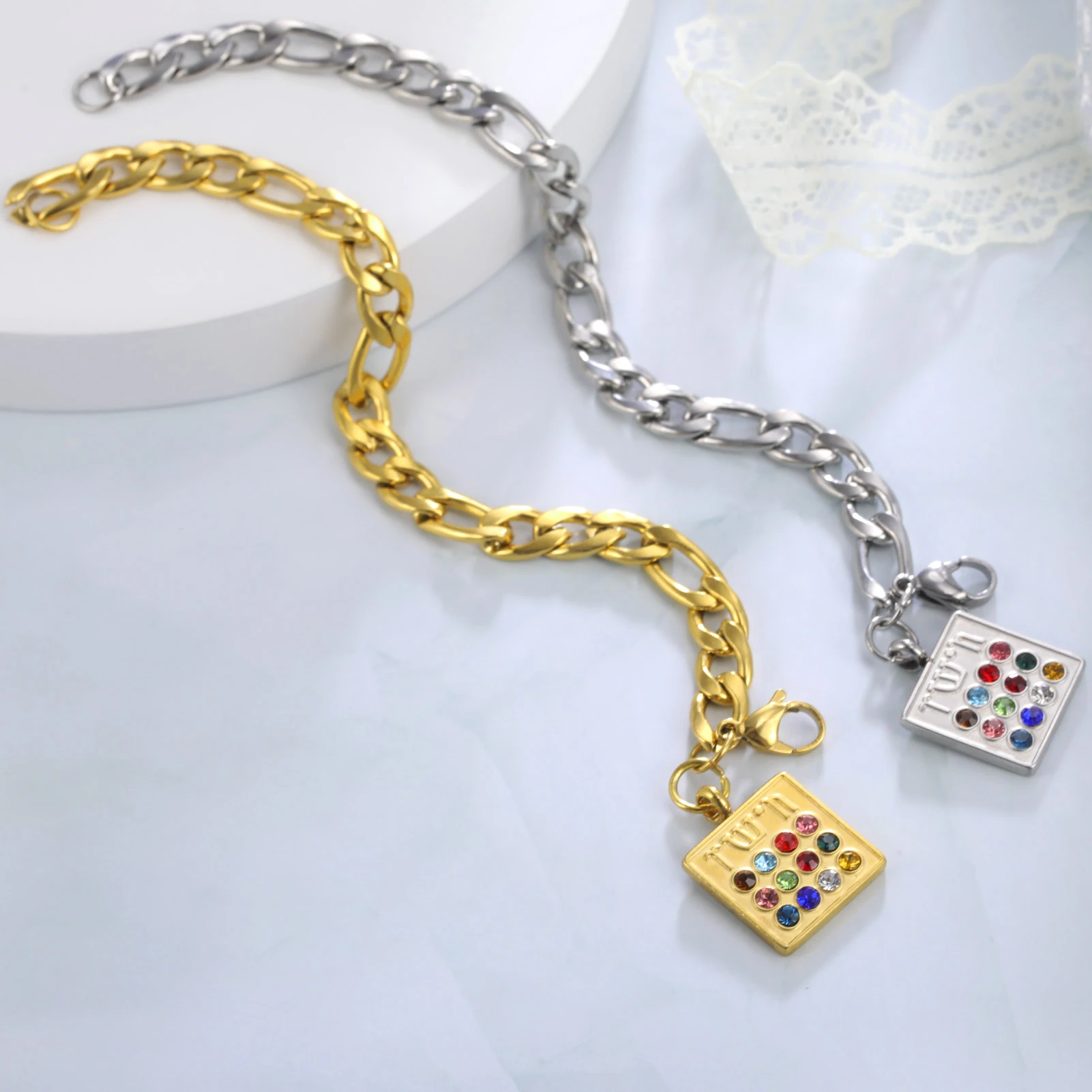 Dawapara כוהנים החושן גבוהה הכהן תליון צמיד 12 מזלות Choshen Mishpat ...