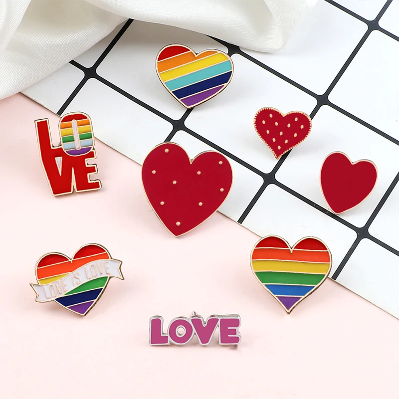 Love-Heart-Enamel-Pins-Badge-Cartoon-Show-Love-Brooches-Clothes-Bag ...