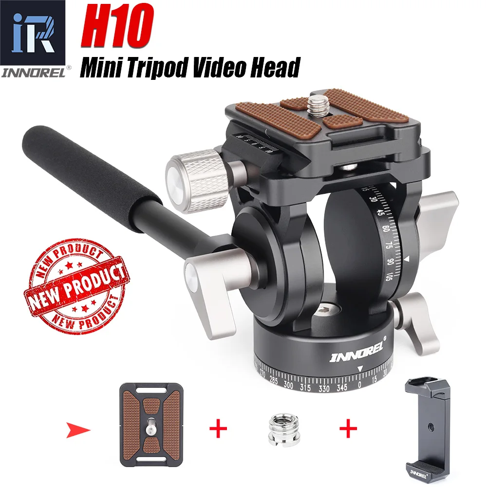 Panoramic-Hydraulic-Damping-Tripod-Head-for-DSLR-Camera-Camcorders ...