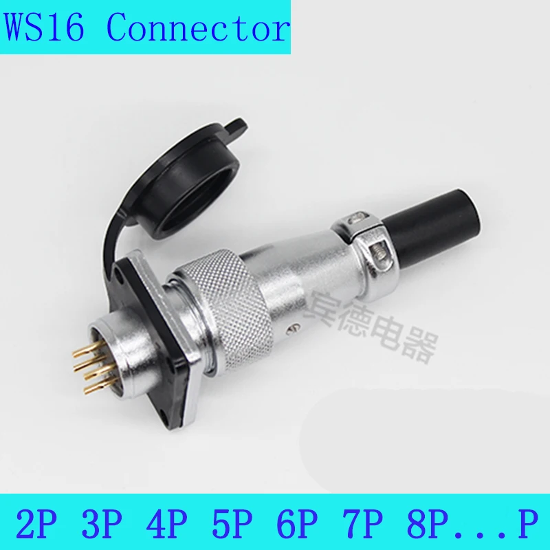 WEIPU WS16 TQ + Z 메탈 2 3 4 5 7 9 10 핀 M16 산업용 LED 방수 항공 커넥터 패널 마운트 수 플러그 암 소켓| | - AliExpress