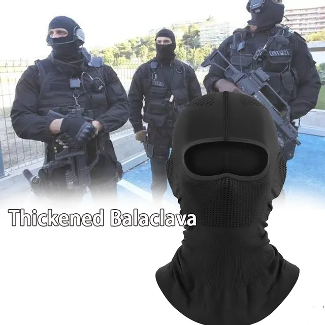 Thickened Military Balaclava Motorcycle Helmet Liner Breathable ...