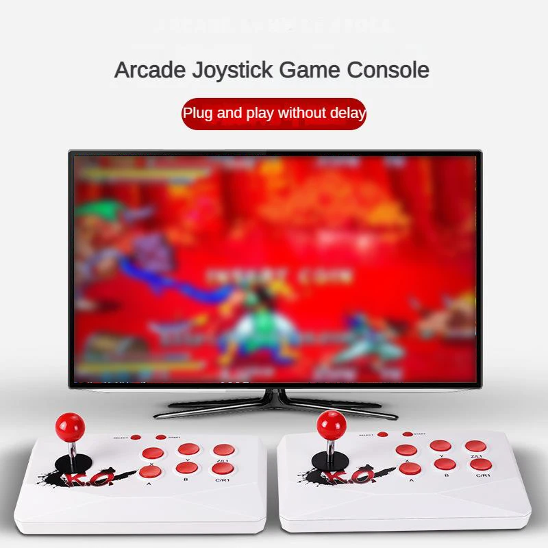 Wireless-Arcade-Video-Game-Console-HDMI-Out-Double-Controller-Game ...
