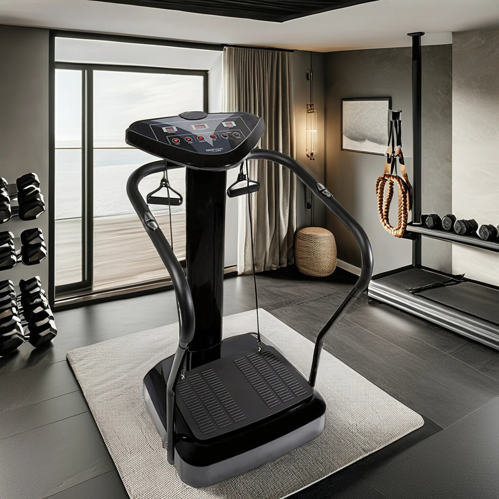 Powerful Magnetic Body Massage Exercise Machine Crazy Fit Vibration ...