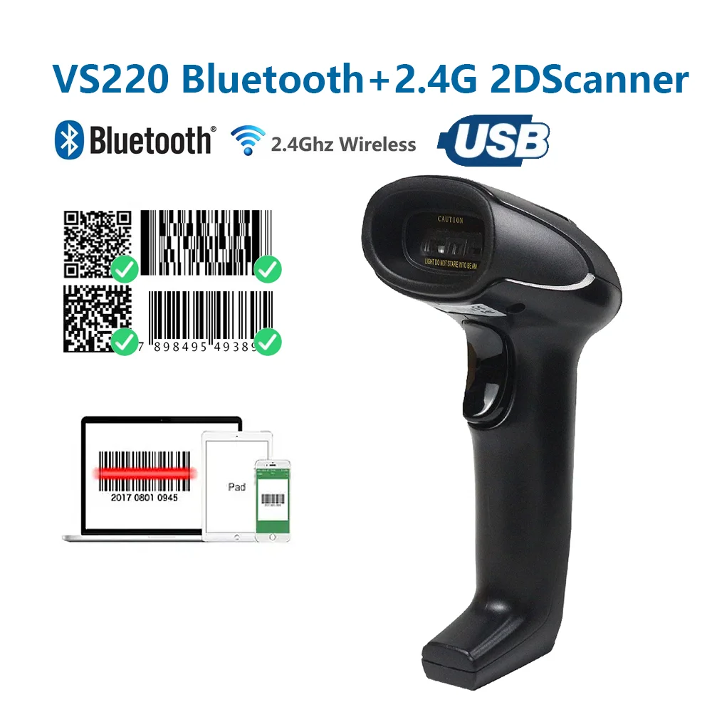 Barcode-Scanner-USB-Wired-QR-Bar-Code-Scanner-2D-Handheld-Inventory ...