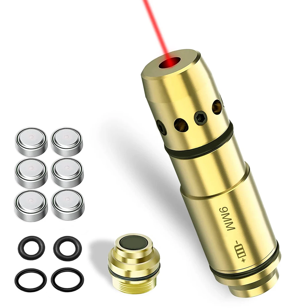 Green-Laser-Training-Cartridge-Tactical-Laser-Training-Bullet-9mm-Bore ...