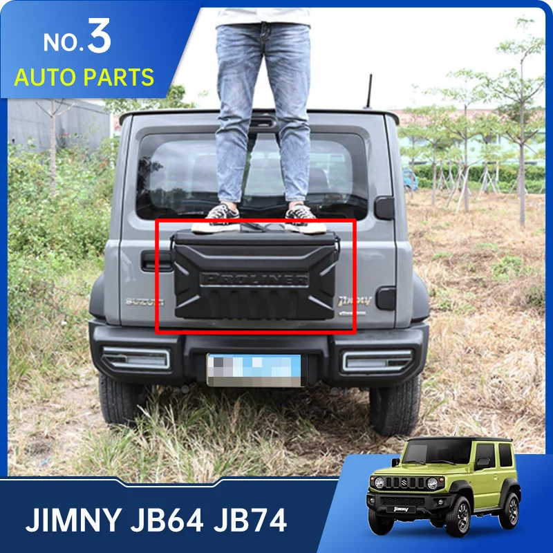 For Suzuki Jimny JB64 Sierra JB74W 2019 2022 rear door toolbox external storage box small school ...