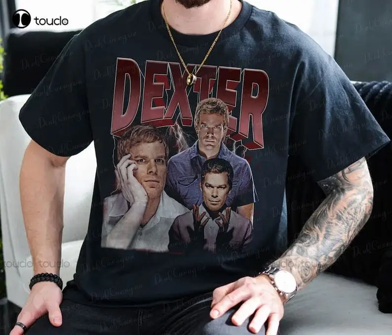 Retro-Dexter-Morgan-Shirt-Michael-C-Hall-Vintage-90-S-Trending-Tee-T ...