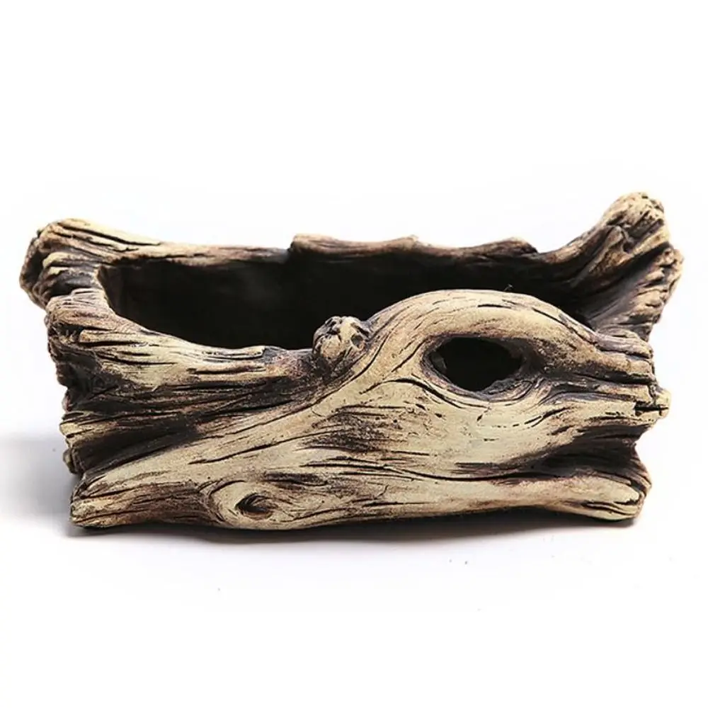 Cement-Handmade-Outdoor-Stump-Tree-Root-Indoor-Flower-Pots-Bonsai ...