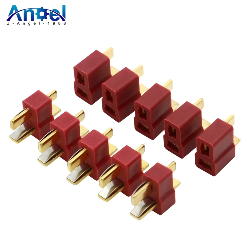 100PCS-lot-T-Plug-Deans-Connectors-Set-For-RC-LiPo-Battery-Helicopter ...