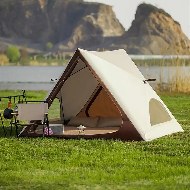 Portable-Camping-Tent-Triangular-Shade-Sunproof-Shelter-Auto-Open-Tents ...