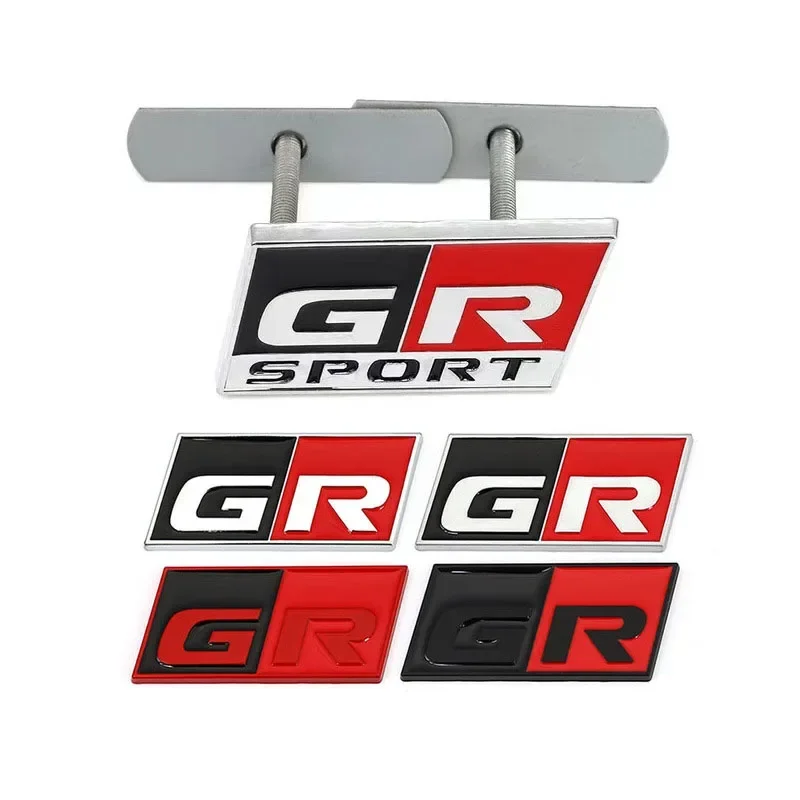 3D-Metal-GR-Sport-Logo-Car-Front-Hood-Grille-Emblem-Badge-Auto-Side ...
