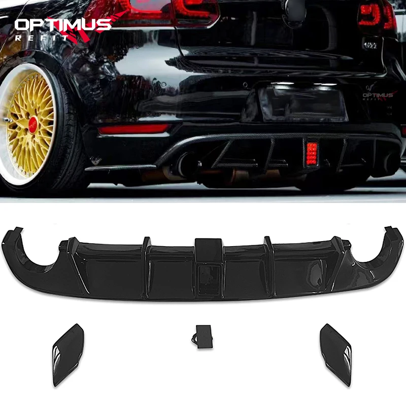 For-Volkswagen-VW-Golf-MK-VI-GTI-6-GTI-Golf-MK6-GTI-Car-Rear-Bumper ...