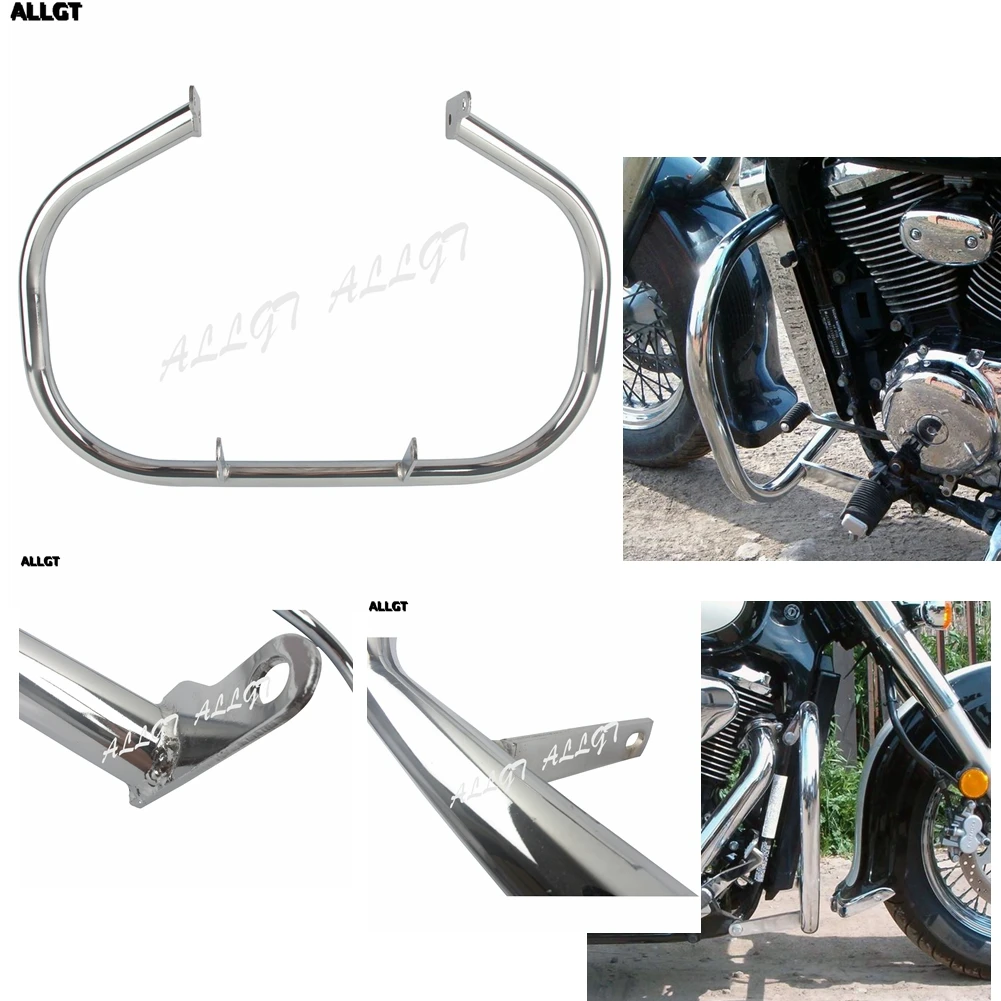 fit-for-SUZUKI-VL800-VOLUSIA-C50-M50-Chrome-Engine-Guard-Crash-Bar ...