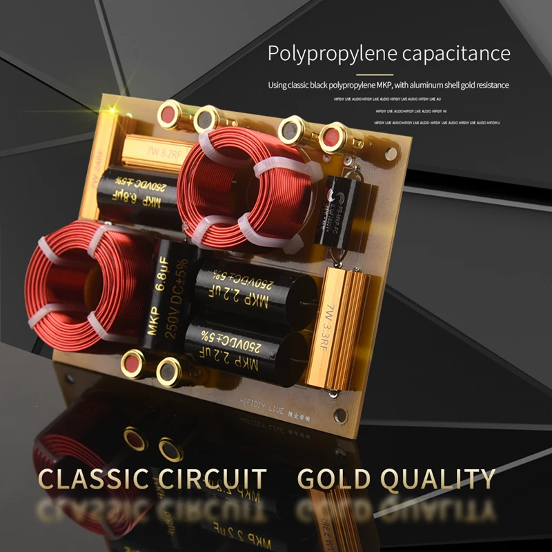 HIFIDIY Hi-Fi 2WAY 2 speaker Unit (tweeter +bass ) Speakers audio ...