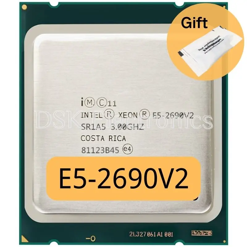 Intel E5 2690 V2 Processor Sr1a5 3.0ghz 10 Core 25mb Socket Lga 2011 ...