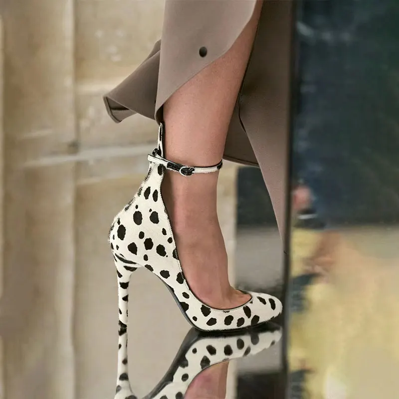 Women-s-New-Fashionable-Shiny-Small-Round-Head-Ultra-High-Thin-Heel-One ...