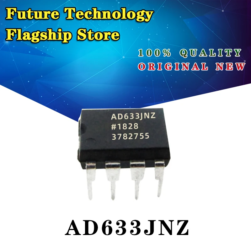 1 Unids/lote Ad633jnz Ad633jn Ad633anz Ad633an Ad633 Dip-8 ...