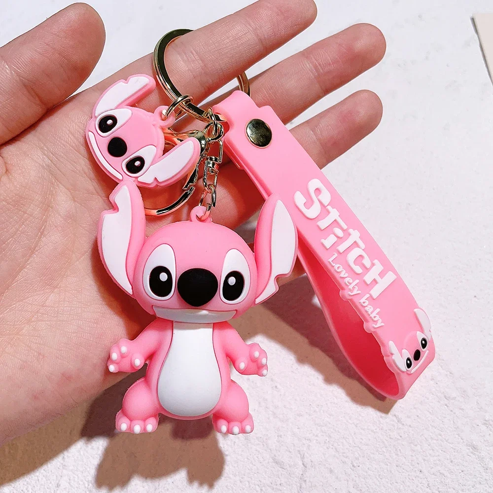 Stitch & Angel Keychain – For Kids And Teens