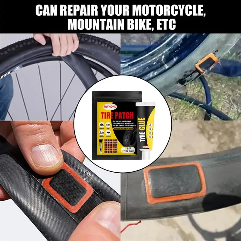 OUTILLAGE CYCLE,01--Réparation de crevaison de chambre à air de vélo ...