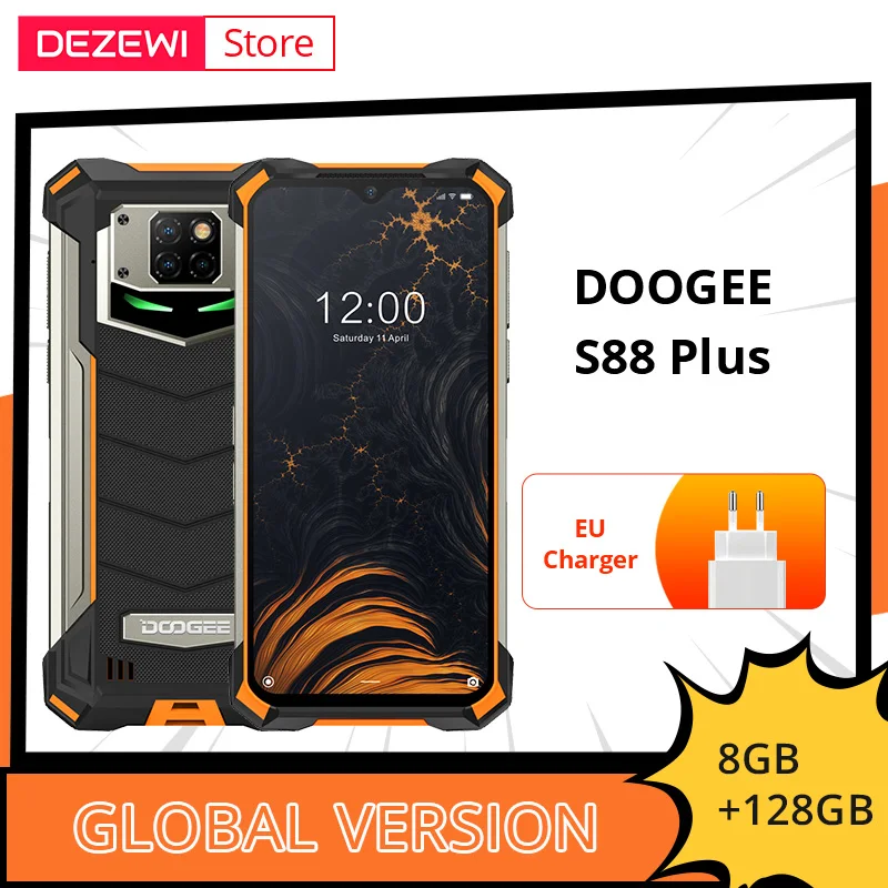 Global-Version-DOOGEE-S88-Plus-Helio-P70-Octa-Core-10000mAh-Massive ...