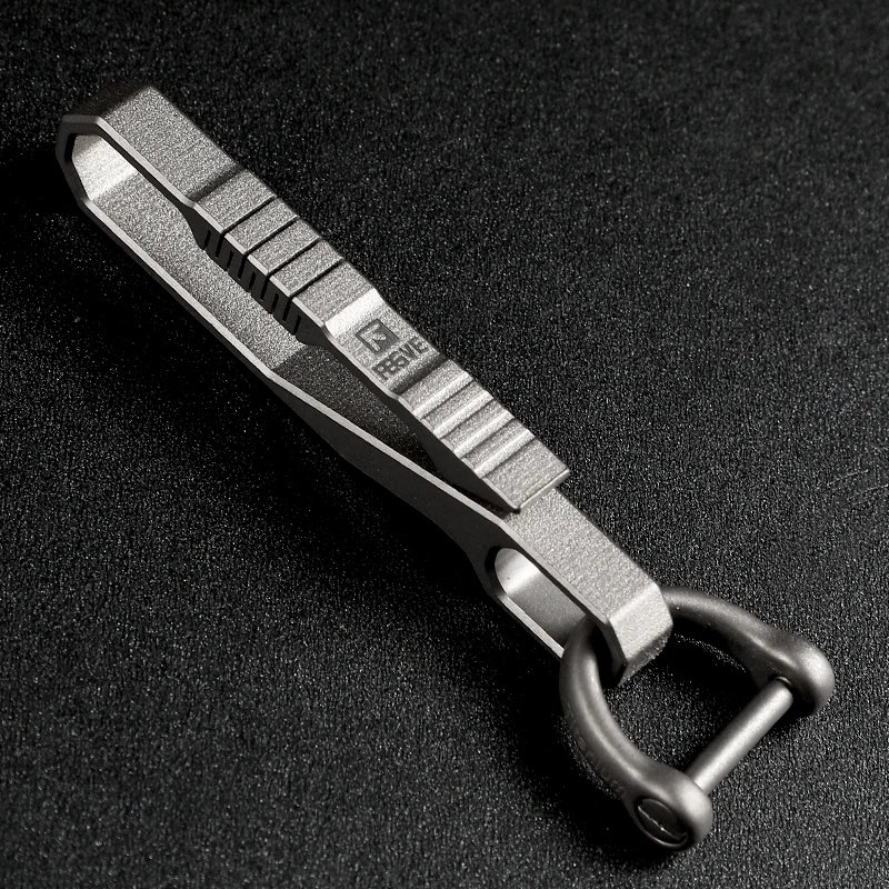 Titanium-Durable-Keychain-Luxury-Car-Key-Chain-Waist-Hanging-Buckle ...