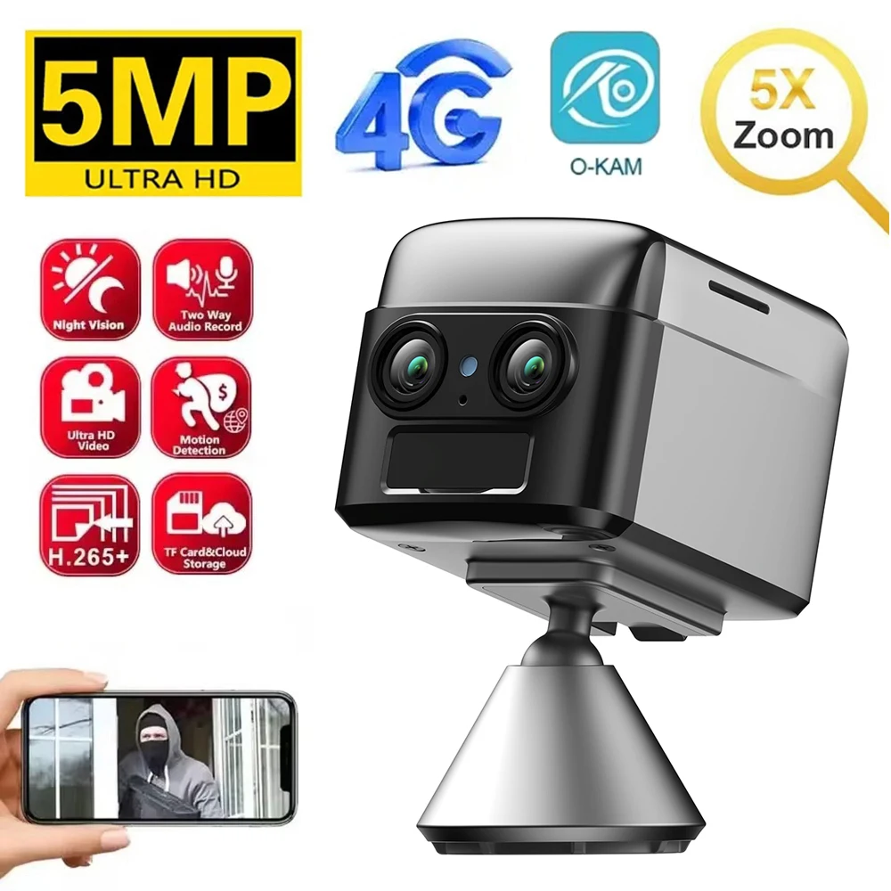 5MP-4K-WiFi-4G-SIM-Card-Dual-Lens-Security-Camera-Two-Way-Intercom-5X ...