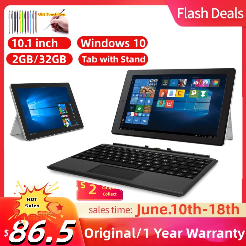 W101-Windows-10-Tablet-com-c-mera-dupla-com-suporte-10-1-Polegada-2GB ...