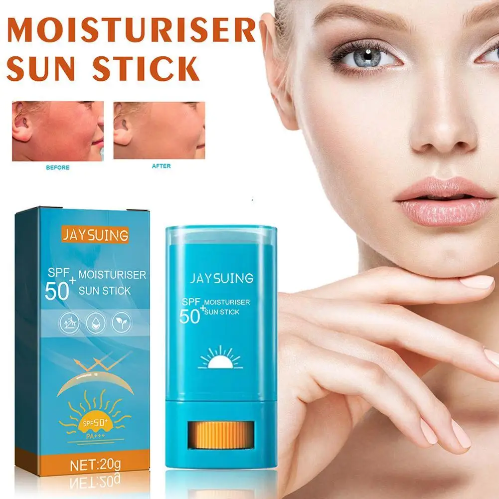 20g Facial Body Sunscreen Clear Sun Stick Sunblock Protective SPF 50 ...