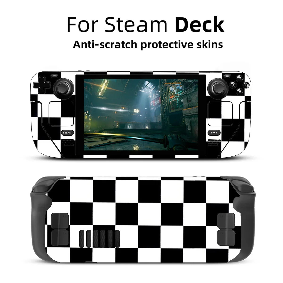 Full-Set-Protective-Skin-Decal-for-Steam-Deck-Console-Stickers-Cover ...