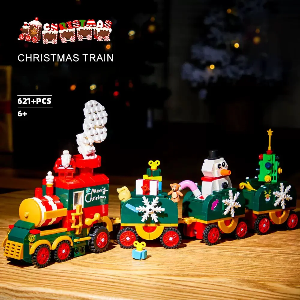 Christmas-Little-Train-Building-Block-Set-with-LED-Lights-4-in-1 ...