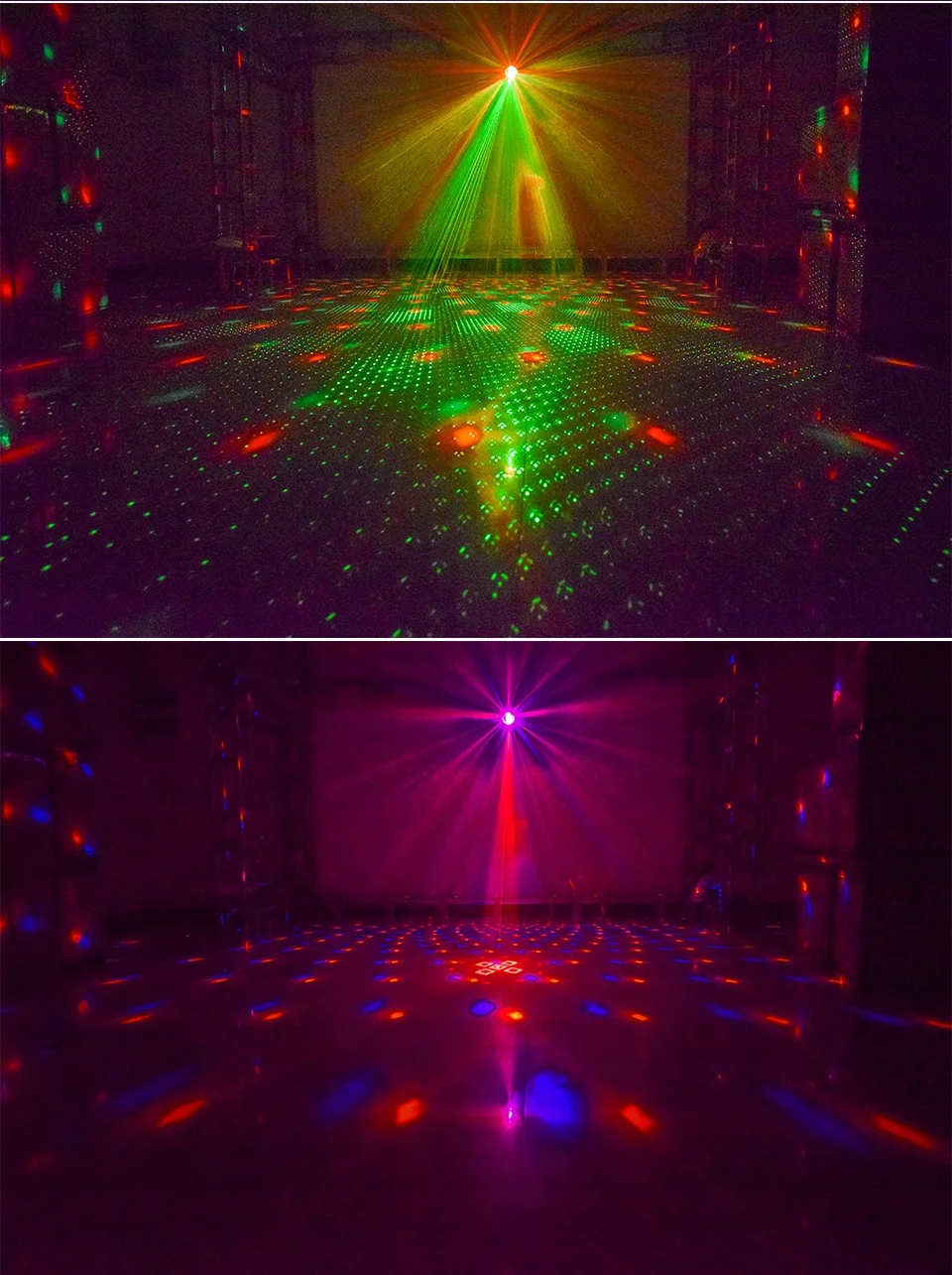 Led Party Light | Rgb Projector | Laser Light | Stage Lighting Effect ...