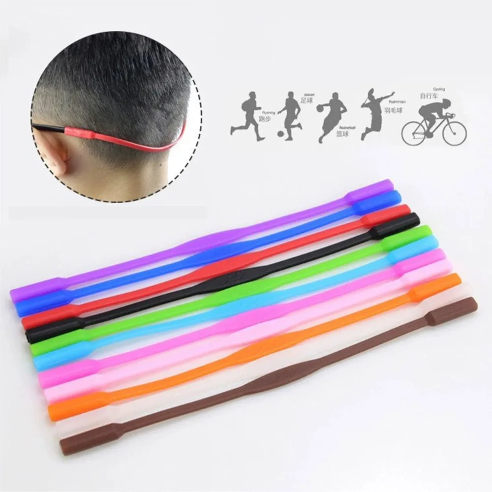 20pcs Children Adult Silicone Eyeglasses Cord Chain String Anti Slip ...