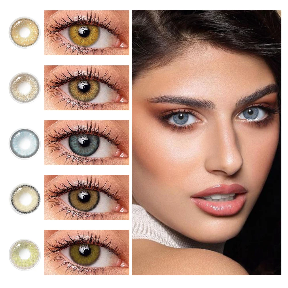 Gfriend-2Pcs-Colored-Contact-Lenses-With-Diopters-Big-Eye-Makeup ...