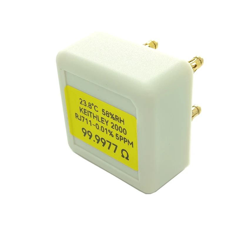 RJ711-0-01-5PPM-High-Precision-Resistor-4-Wires-Standard-Resistor-for ...