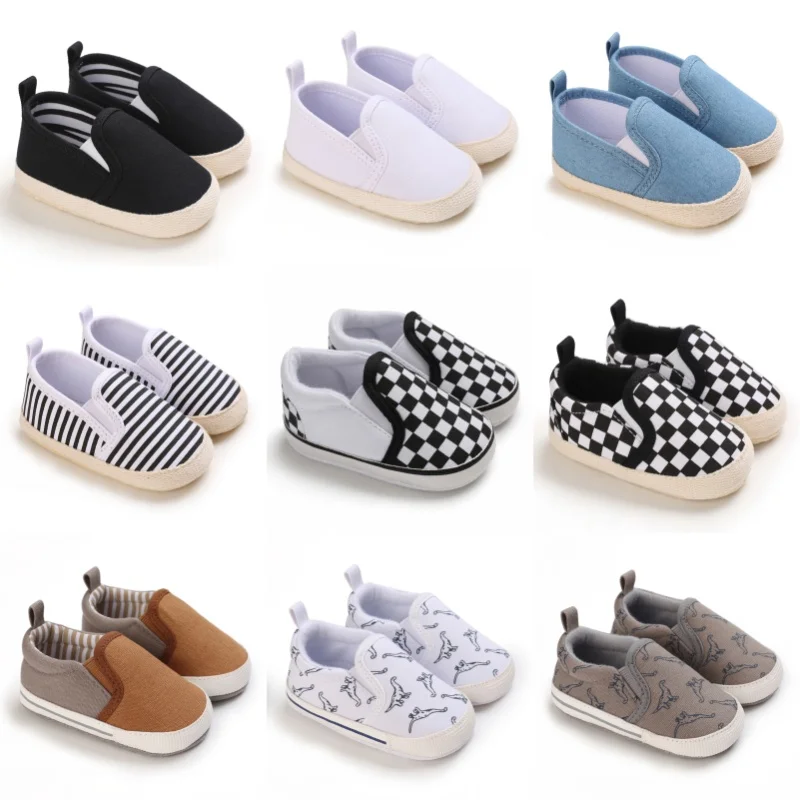 Fashionable-baby-shoes-spring-and-autumn-checkered-casual-canvas-shoes ...