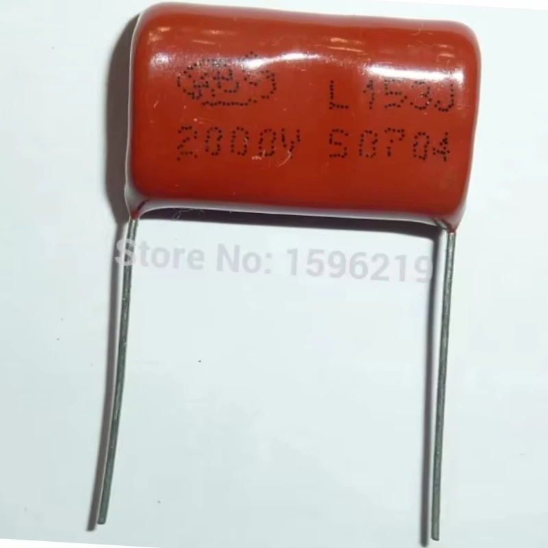 5Pcs/50Pcs CBB Capacitor 2000V 153J 2KV 0.015uF 15nF P24 CBB81 ...