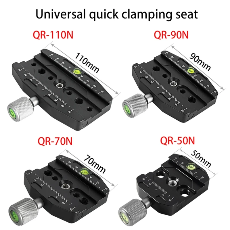 Aluminium-50mm-70mm-90mm-110mm-Quick-Release-Clamp-Tripod-Ball-Head ...
