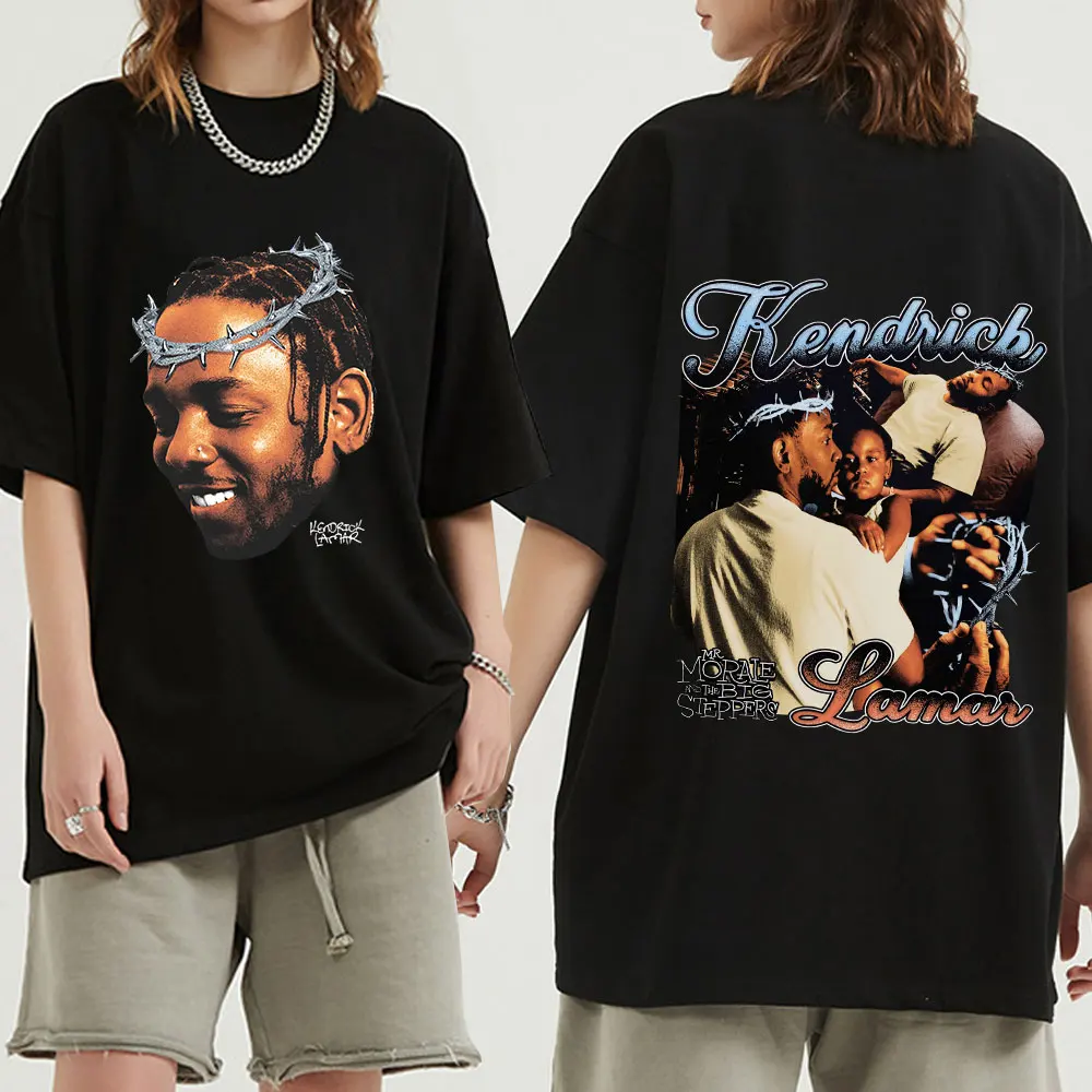Rapper-Kendrick-Lamar-T-Shirt-Music-Album-Mr-Morale-The-Big-Steppers ...