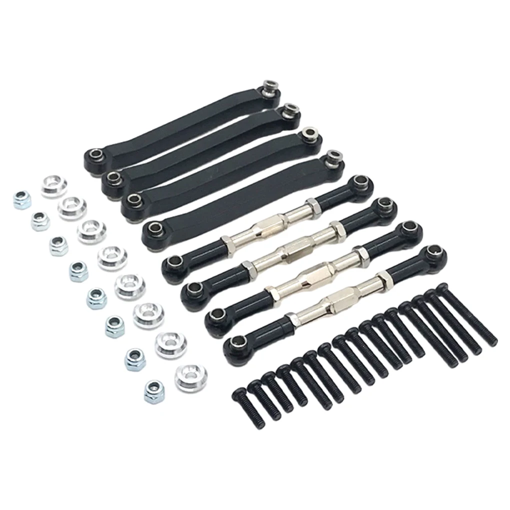 8pcs-Metal-Steering-Link-Rod-Pull-Rod-Mount-Seat-Shock-Absorber-Set-for ...