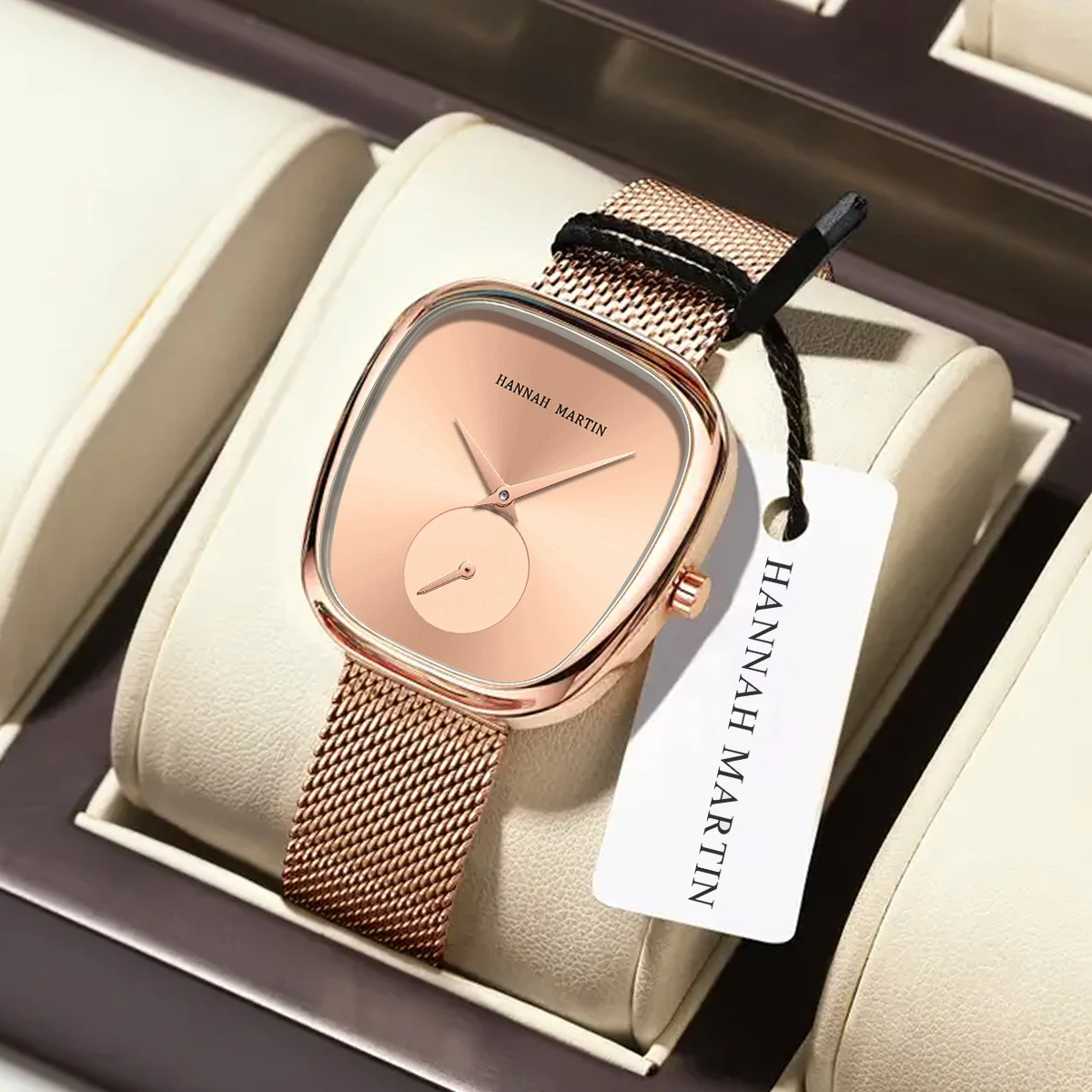Hannah Martin Luxury Fashion Elegant Ladies Watch Waterproof Watch for ...