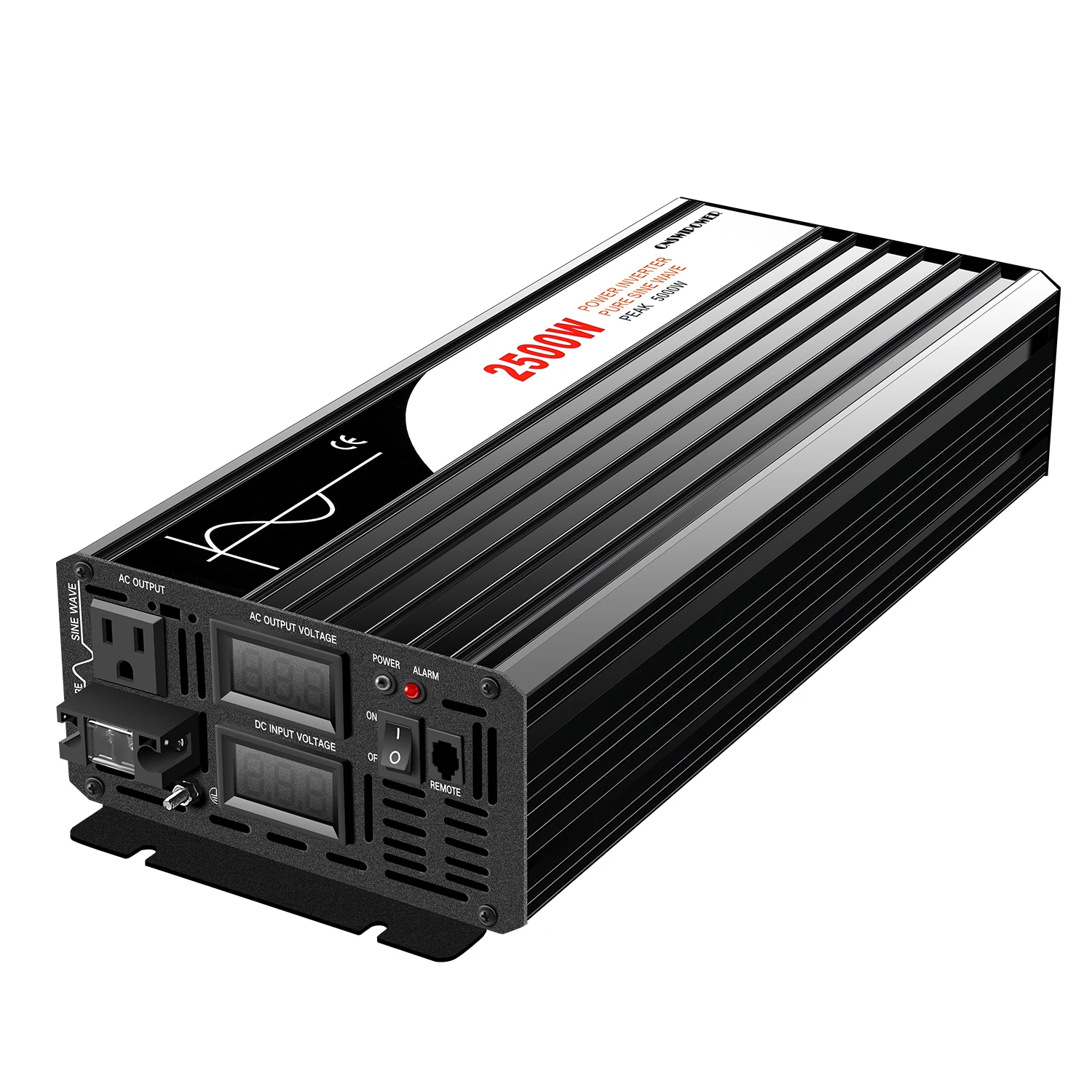 2500w inversor puro 12v 24v 48v 60v 72 96vdc da onda do seno a 110v 120v 230v 240vac energia ...