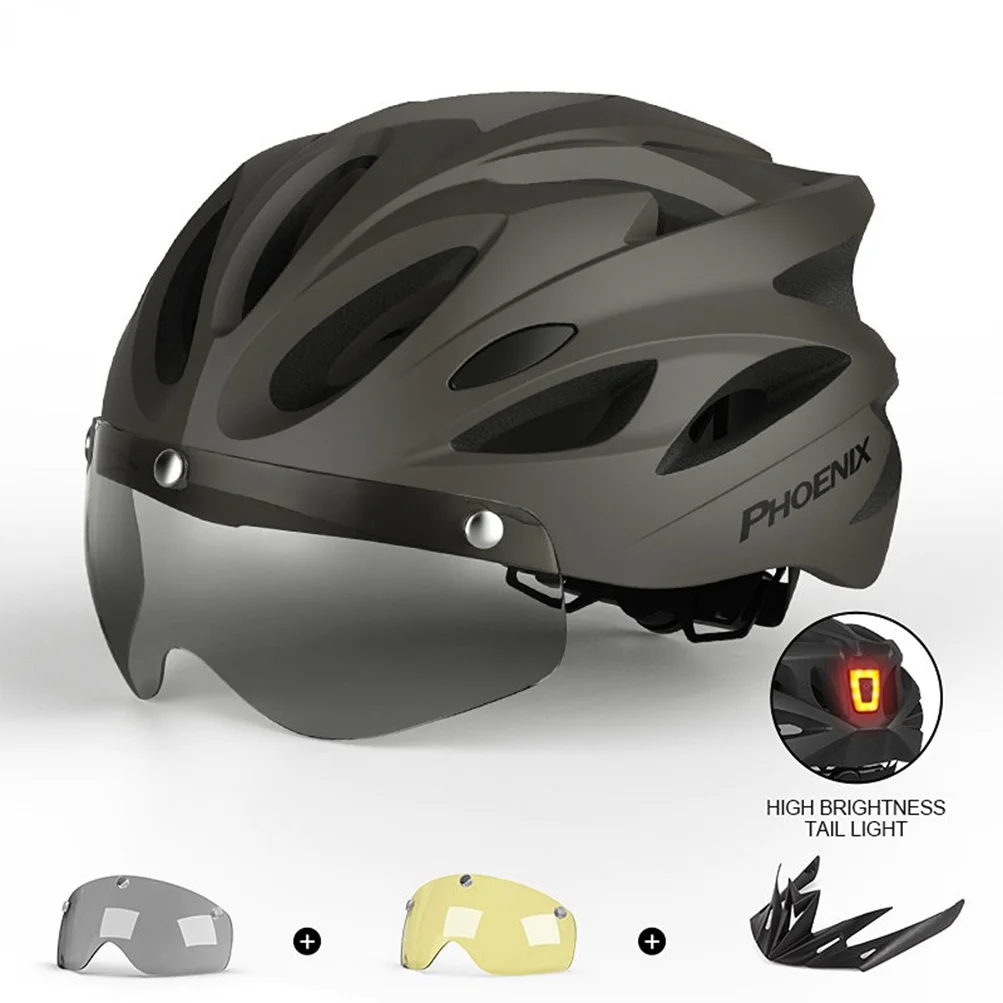 Magnetic-Suction-Goggles-Helmet-Bicycle-Helmet-Dual-Mode-MTB-Road-Bike ...