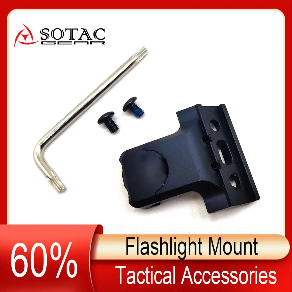 SOTAC Hunting Flashlight Mount Base for Mlok M300 M600 Series Scout ...